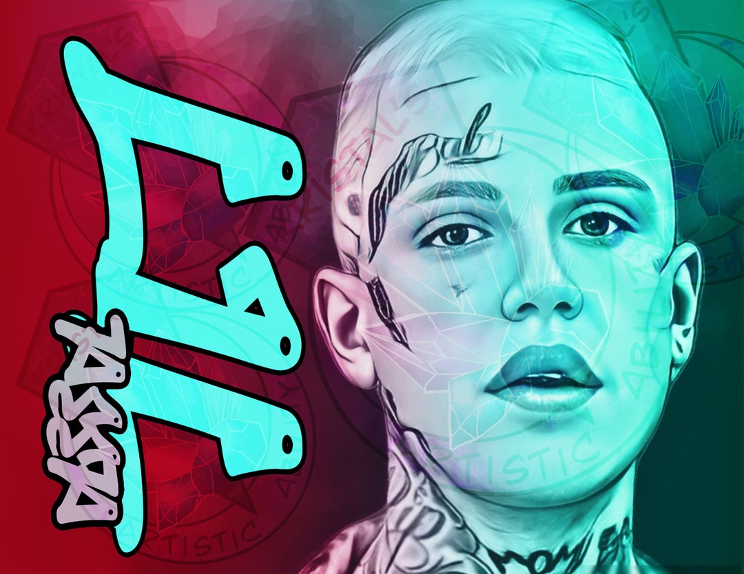 Lil Peep Tumbler Design for Sublimation - Etsy