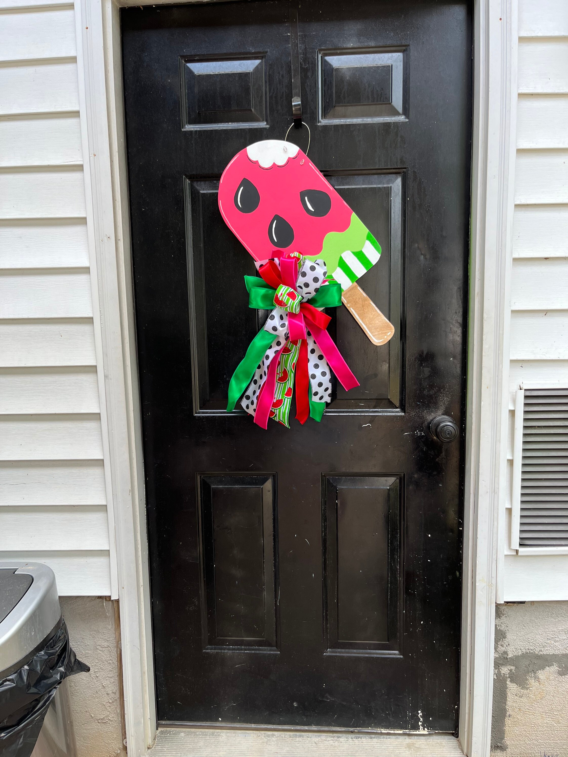 Watermelon Popsicle Door Hanger - Etsy
