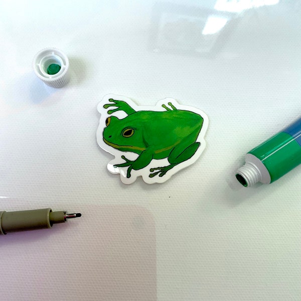 Tree Frog Decal - Etsy