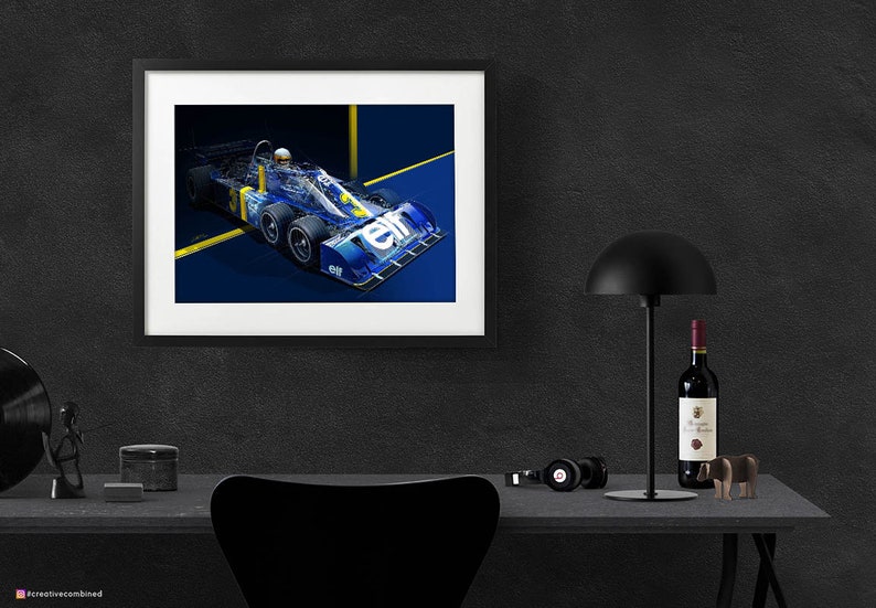 Tyrrell P34 1976 Scheckter - ‘project 34’ Limited Edition Print - F1 ...