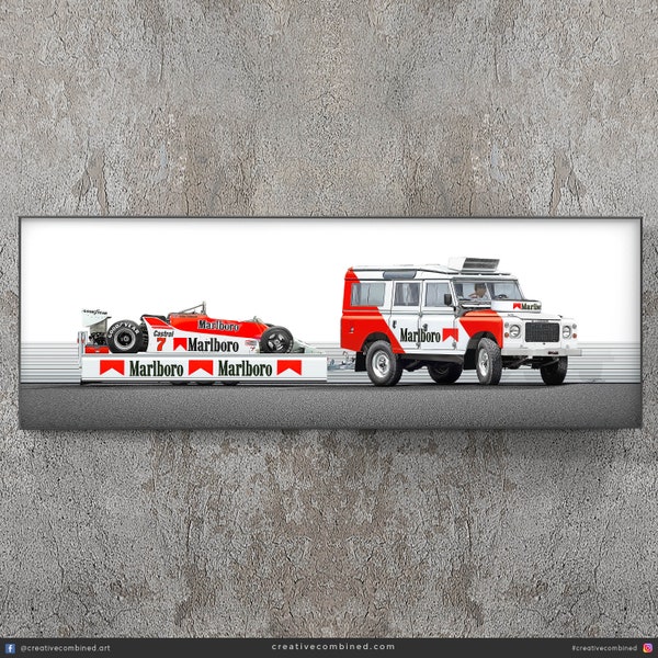 Marlboro Mclaren Shirt - Etsy