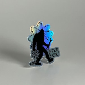 HVAC Stickers Hard Hat Sticker Hard Hat Stickers HVAC Gift Hvac ...