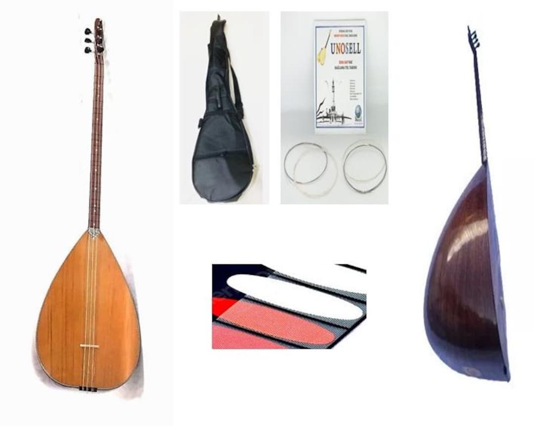 Turkish Acoustic Long Neck Divan Saz Baglama DV5 - Etsy