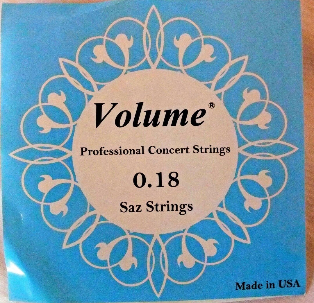 Volume String Set for Short Neck Saz Baglama 0.18 Mm - Etsy