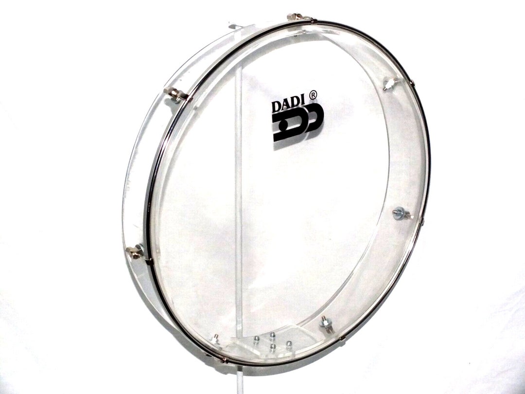 Plexie Glass Clear Frame Drum Bendir Percussion Riqq, Tar - Etsy