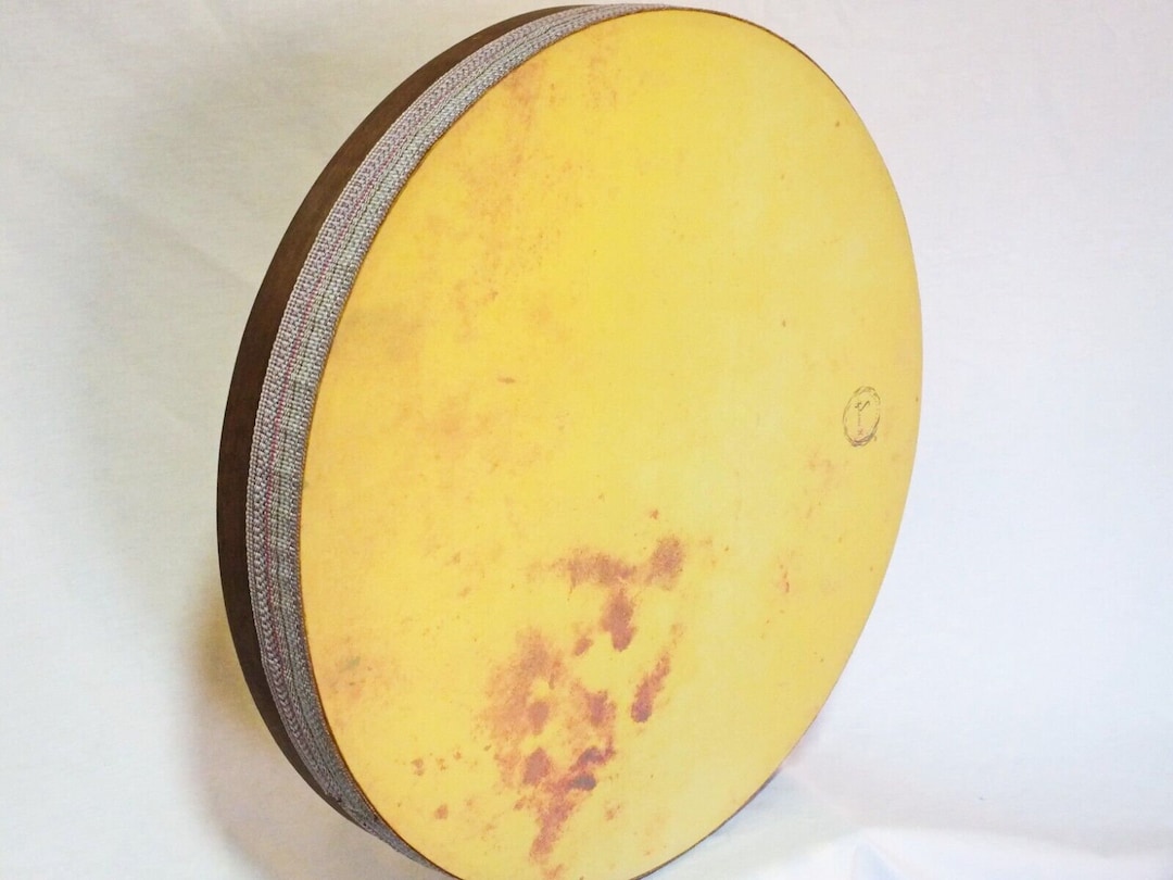 20 "bendir Frame Drum With Inner Tuning Sam3 - Etsy