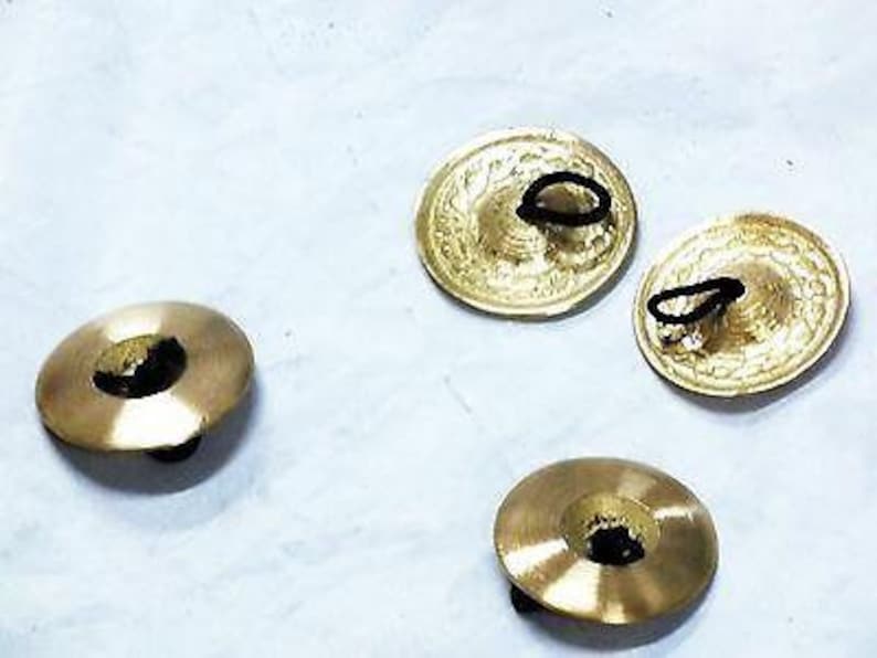 Cymbals Brass Zills 1.8" Belly Dance Finger - Etsy