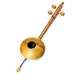 Kurdish String Instrument Quality Mulberry Carved Rebab Rubab W/ A Bow ...