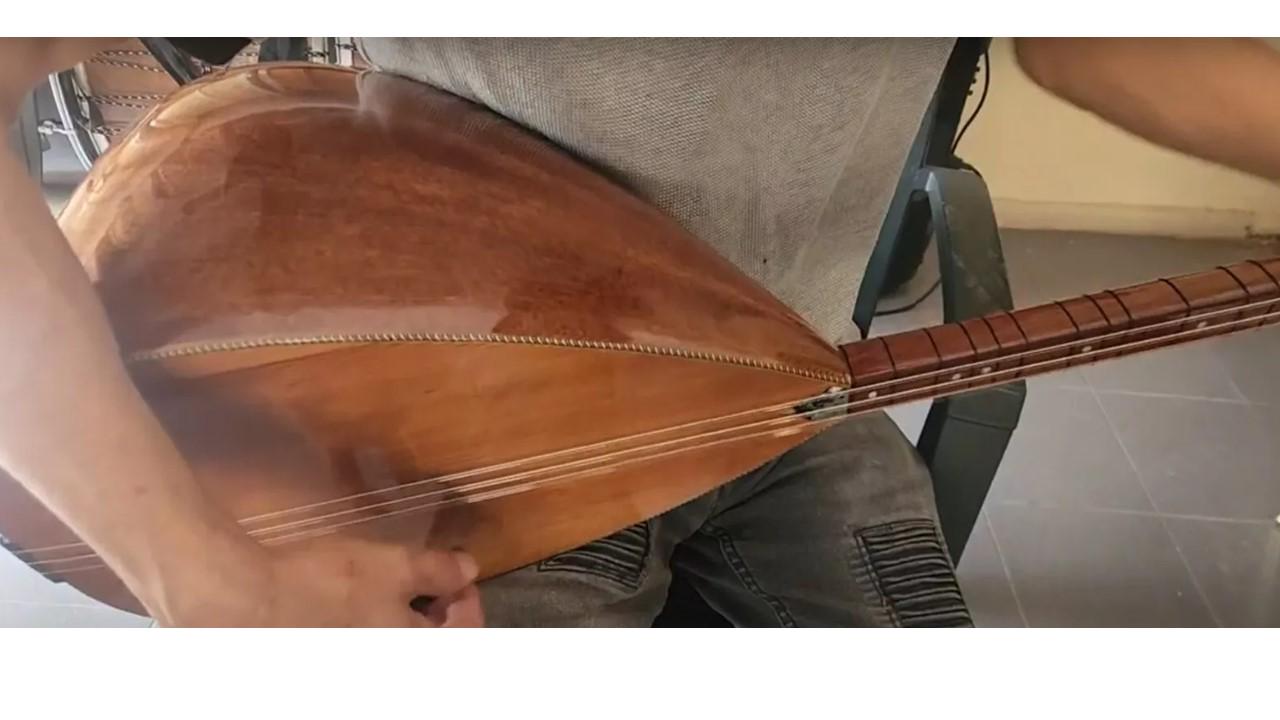 Turkish Acoustic Long Neck Divan Saz Baglama DV5 - Etsy