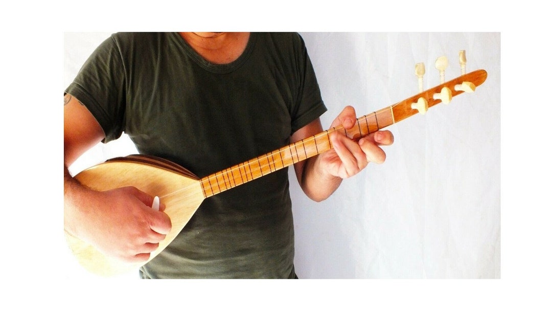 Turkish String Small Size Cura Saz With Pick up Free Case - Etsy