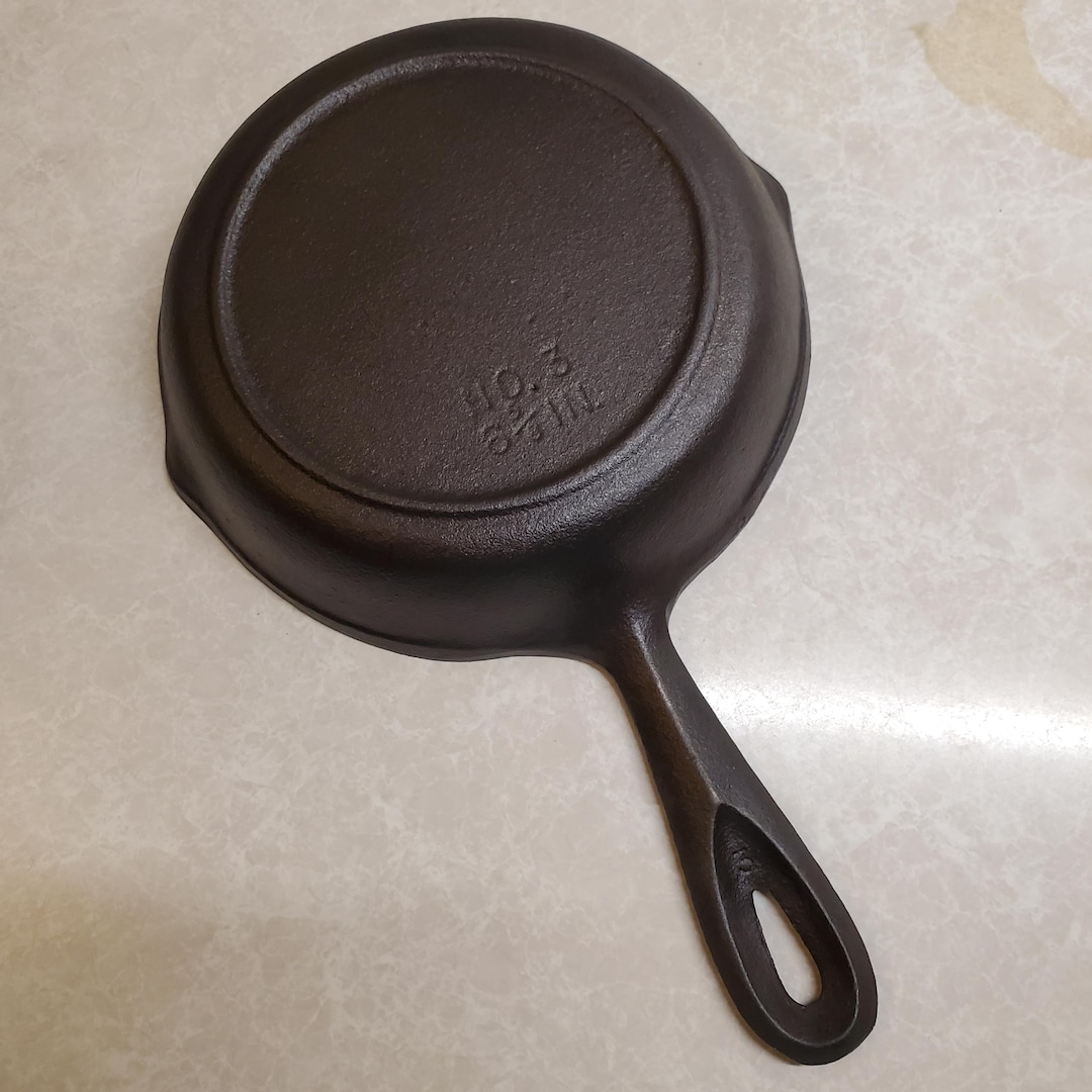 Birmingham Stove and Range BSR Cast Iron Skillet No. 3 With Heat Ring ...