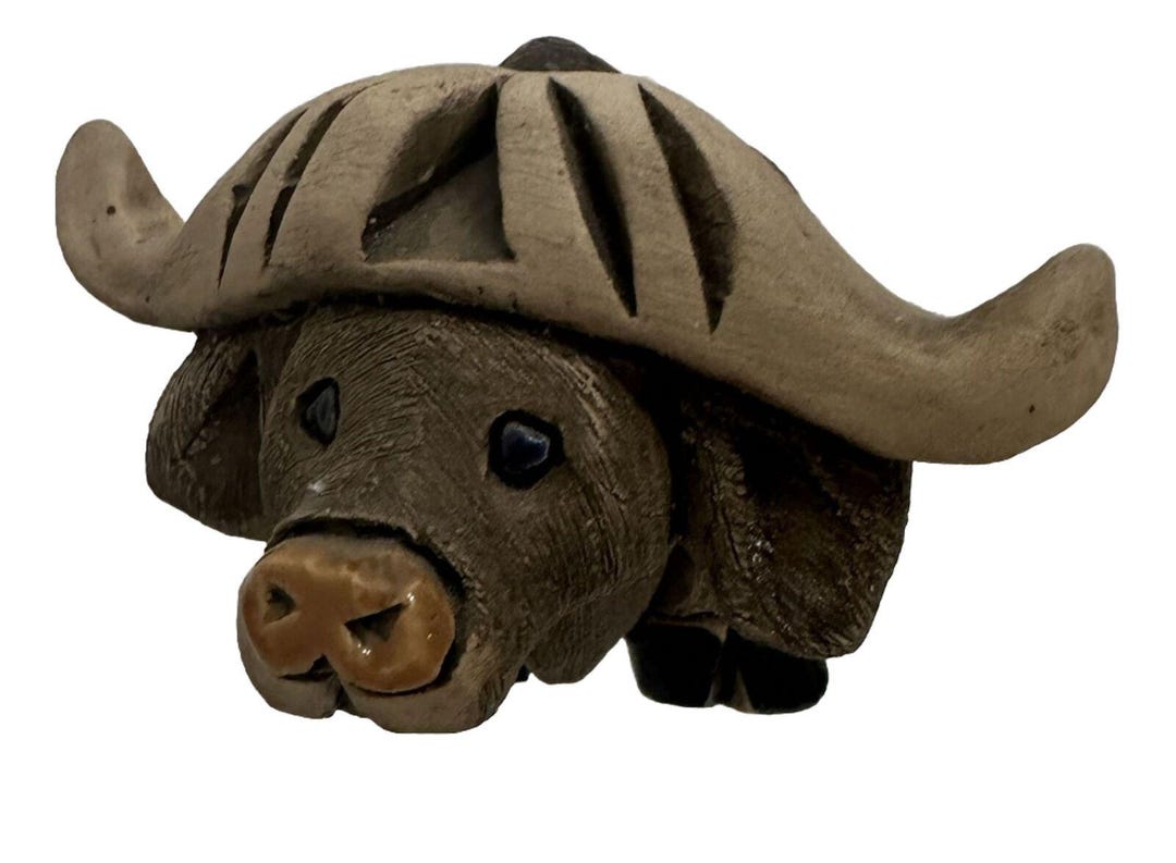 Vintage Artesania Rinconada Water Buffalo Classic #89 Retired *repaired ...