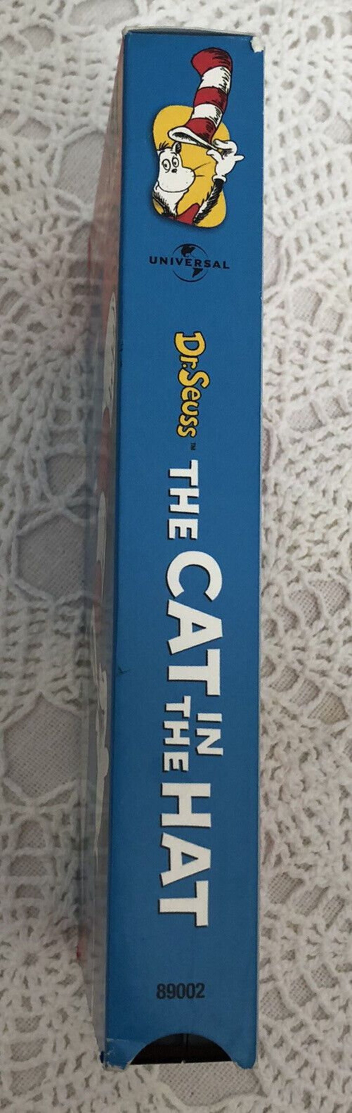 2 Dr Seuss the Cat in the Hat VHS, 2003 & Hop on Pop VHS 1992 Book ...