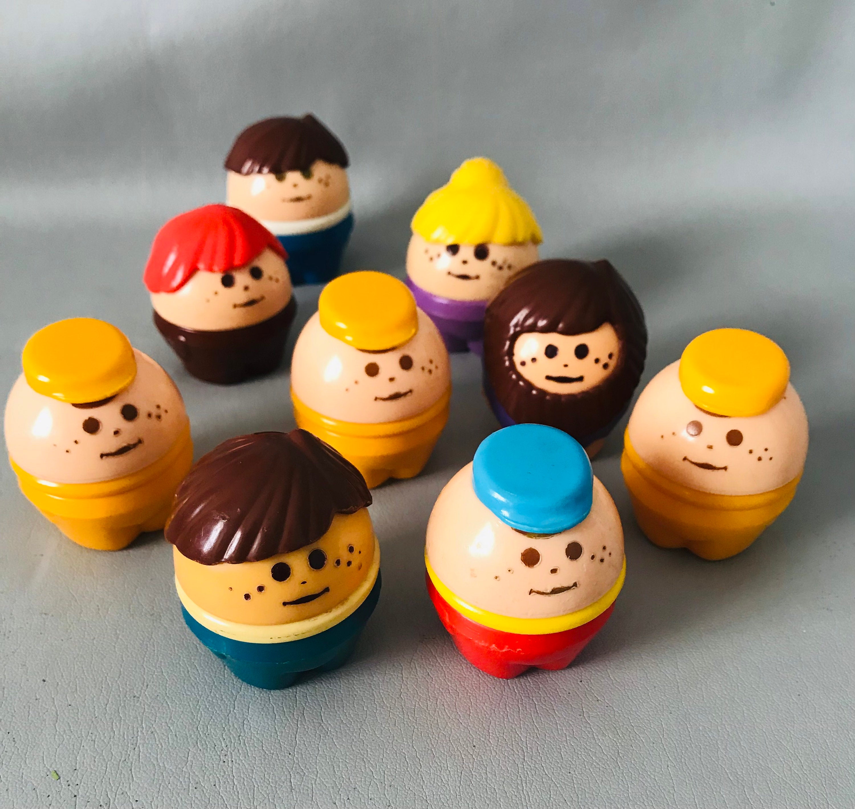 Vintage Toddle Tots Little Tikes People Set of Nine | Etsy