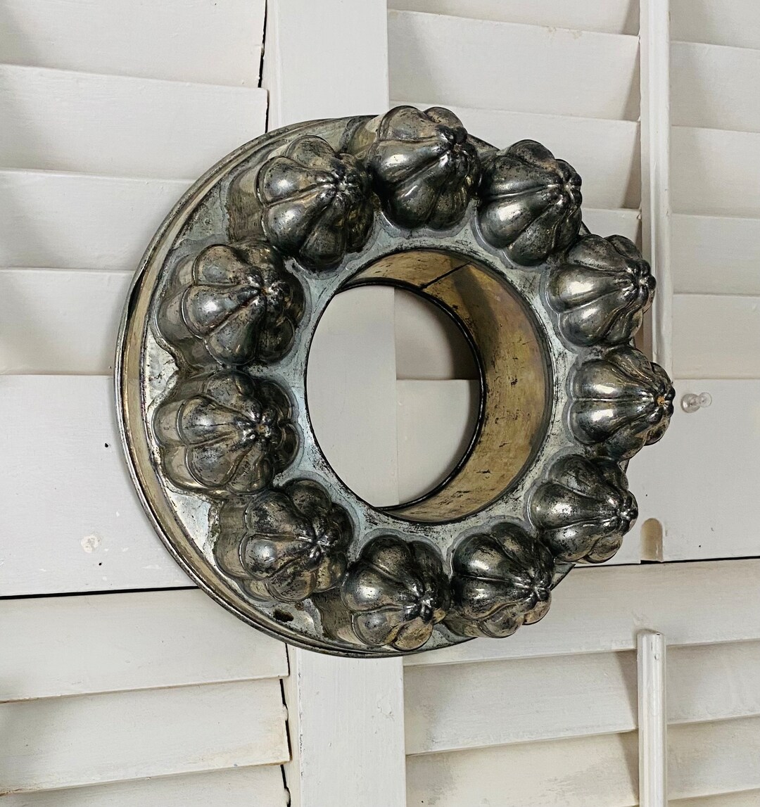 Vintage Tin Mold With Unique Design From Austria: Rare - Etsy