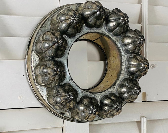 Vintage Tin Mold With Unique Design From Austria: Rare - Etsy