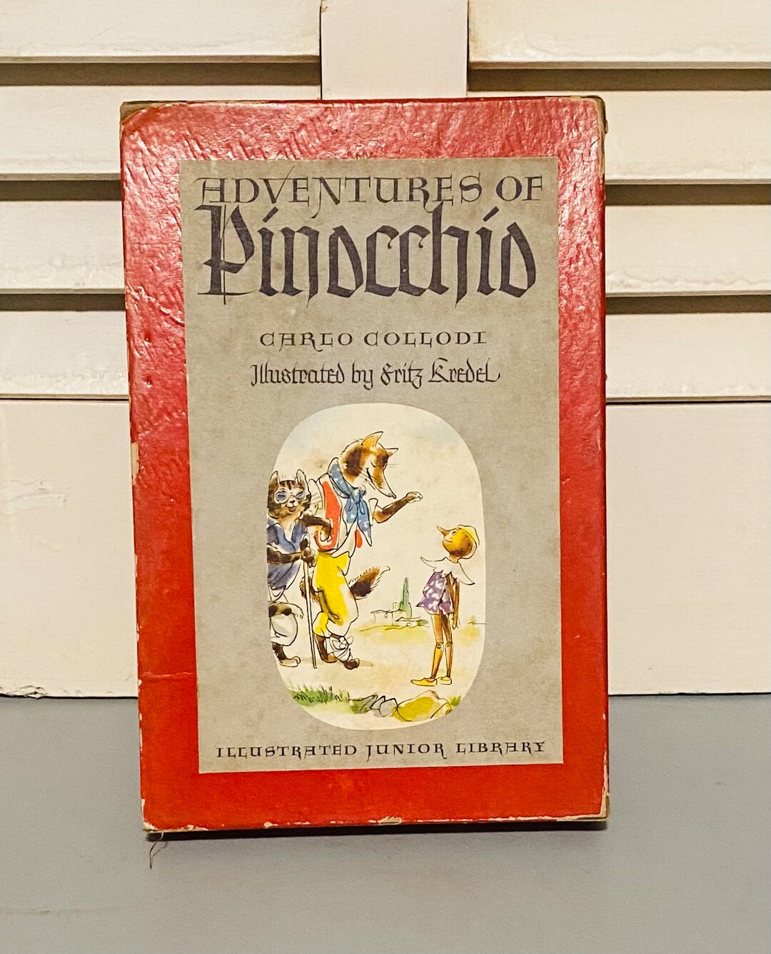 Adventures of Pinocchio Illustrated Junior Library 1946 Original Box - Etsy
