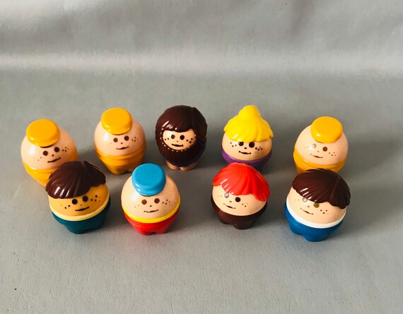 Vintage Toddle Tots Little Tikes People Set of Nine - Etsy