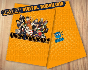 Haikyuu Printable | Etsy
