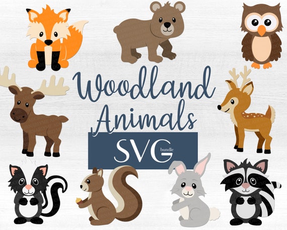 Cricut Woodland Animals