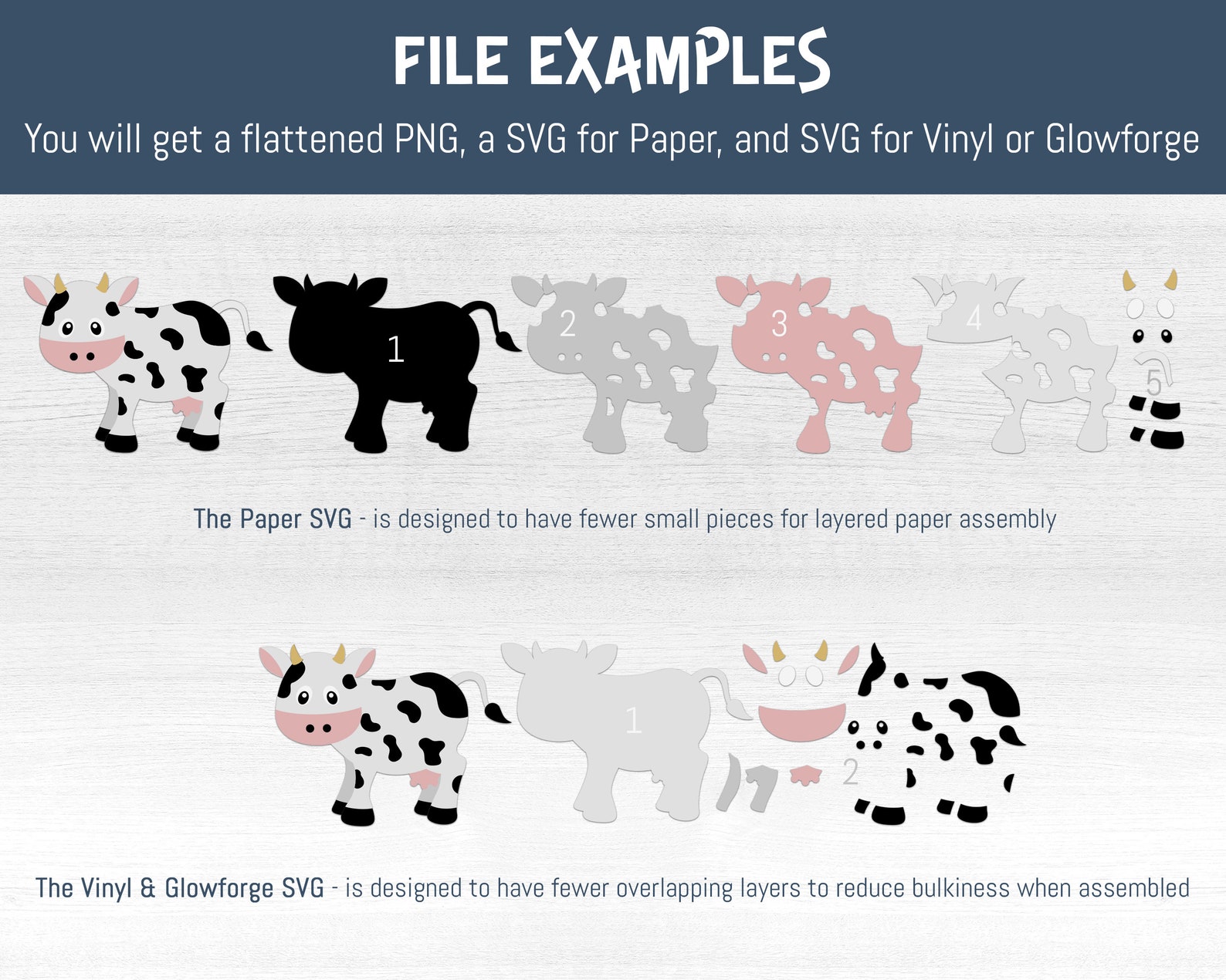 Animales de granja SVG y PNG para Cricut Silhouette o | Etsy España