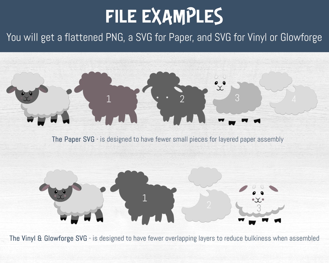 Animales de granja SVG y PNG para Cricut Silhouette o | Etsy España