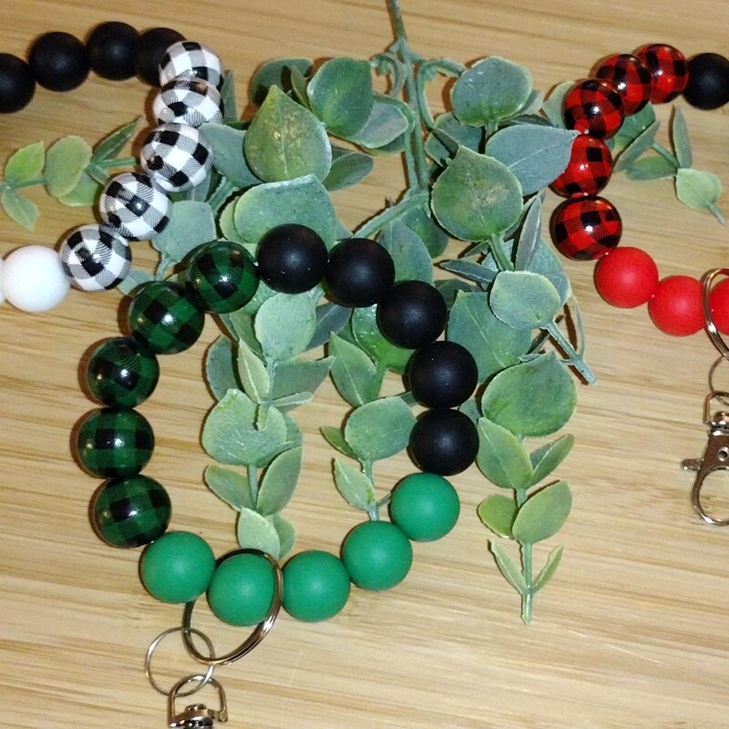 Buffalo Check Beads - Etsy