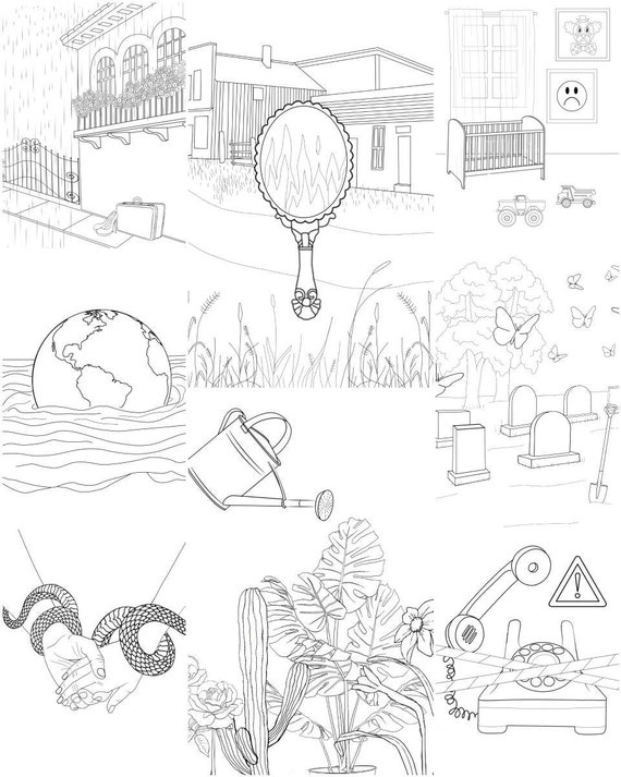 Halsey Coloring Page Coloring Pages