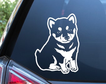 Shiba Inu Car Decal - Etsy