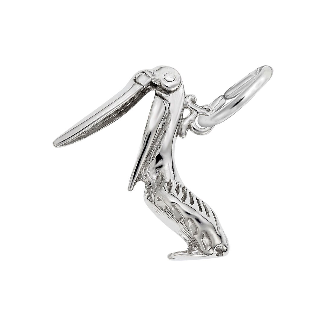 Sterling Silver Pelican Charm by Rembrandt Charms, 925 Sterling Silver ...