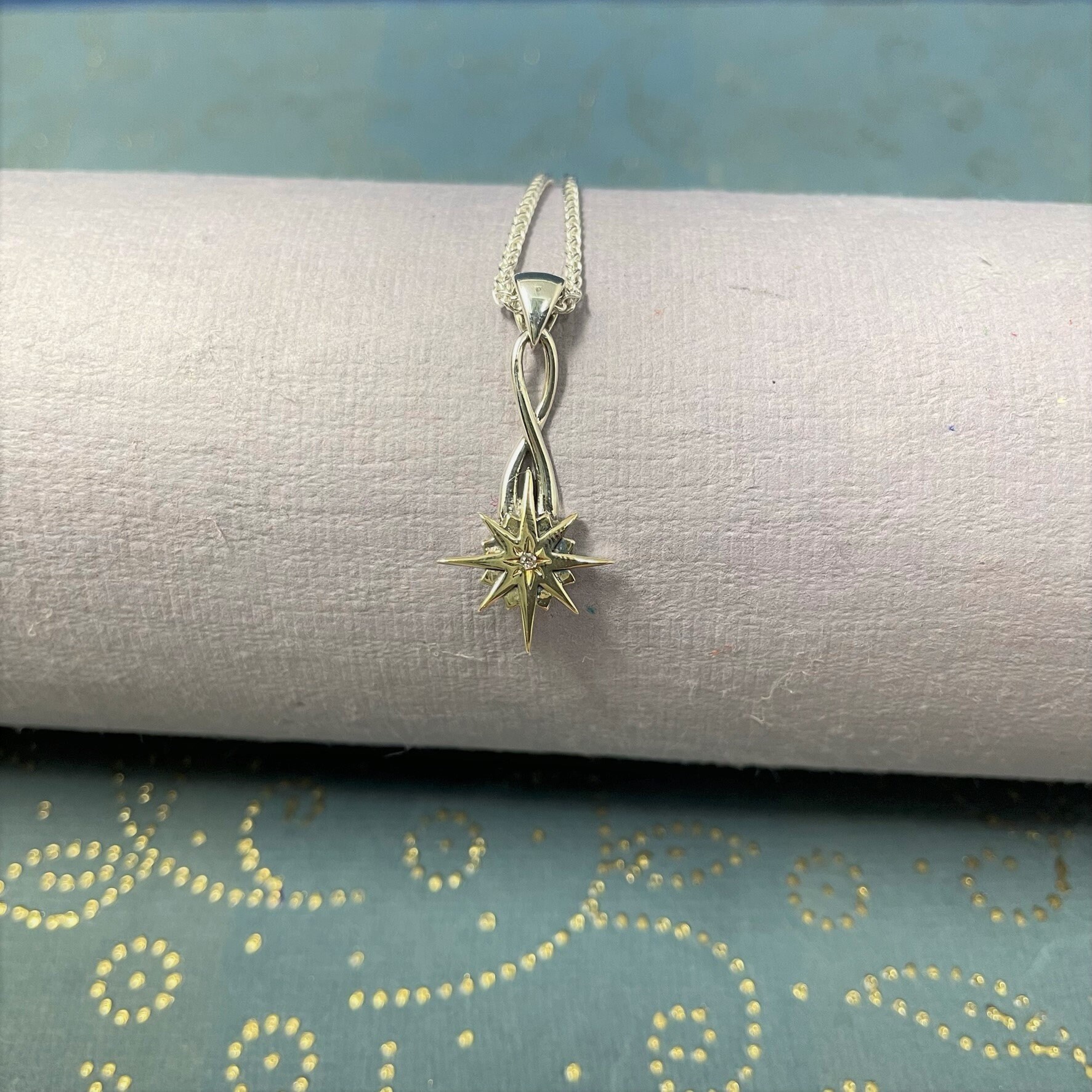 Celtic Compass Star Pendant Necklace by Keith Jack 925 - Etsy