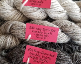 Worsted Navajo Churro Yarn 2ply 200 Yards - Etsy