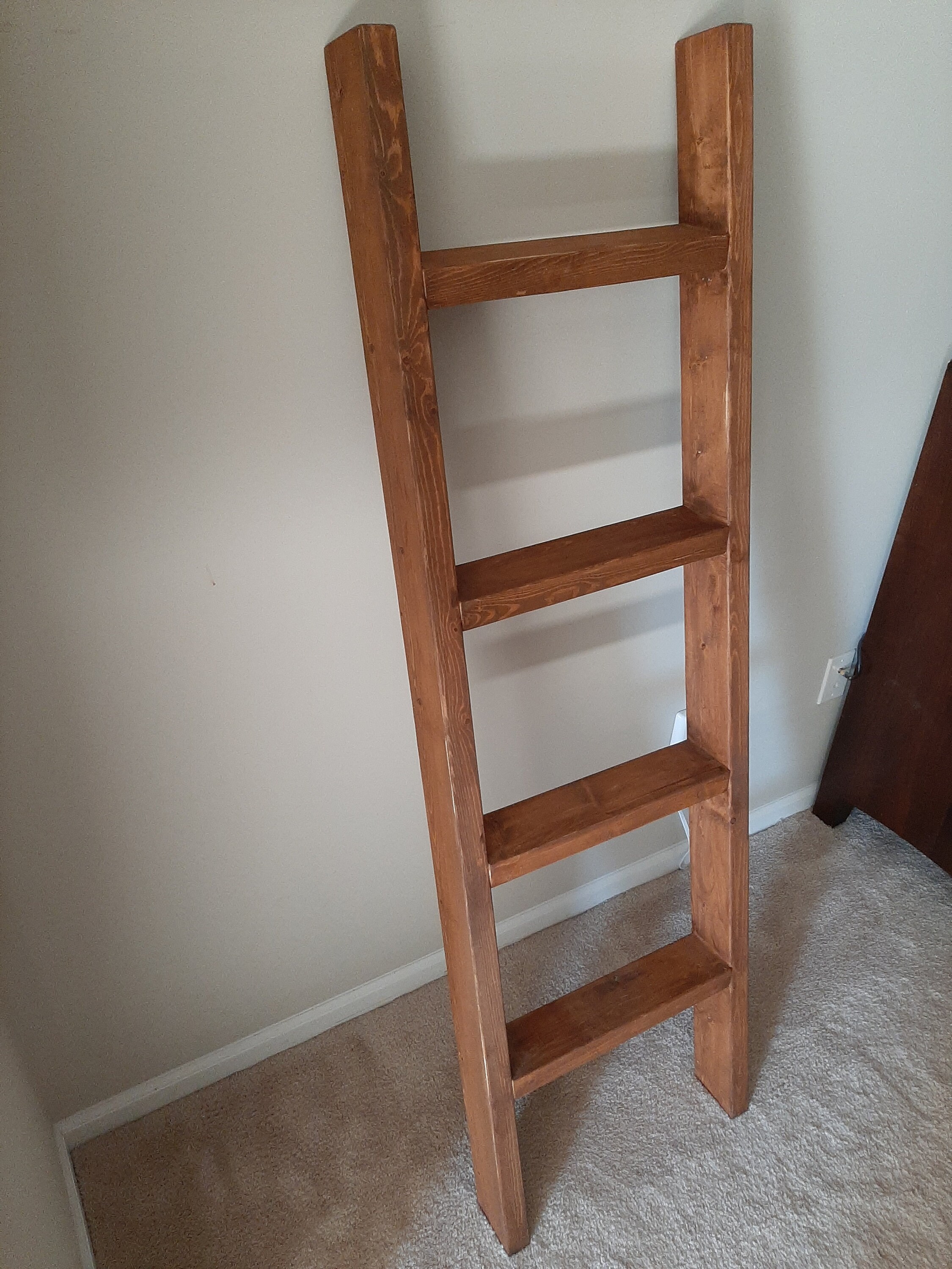 Blanket Ladder Build Plans PDF File Instant Download - Etsy