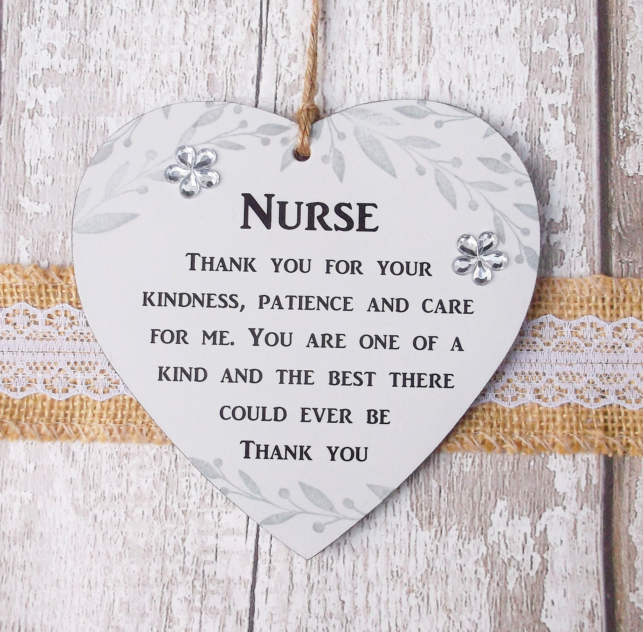 Nurse Saying Thank You