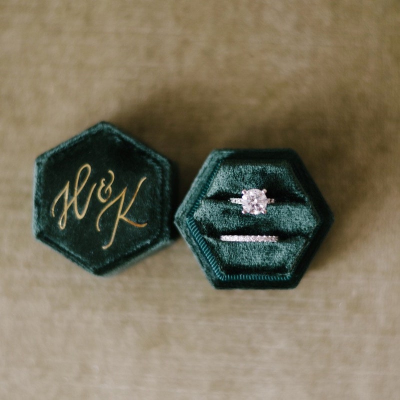 Velvet Ring Box - Etsy
