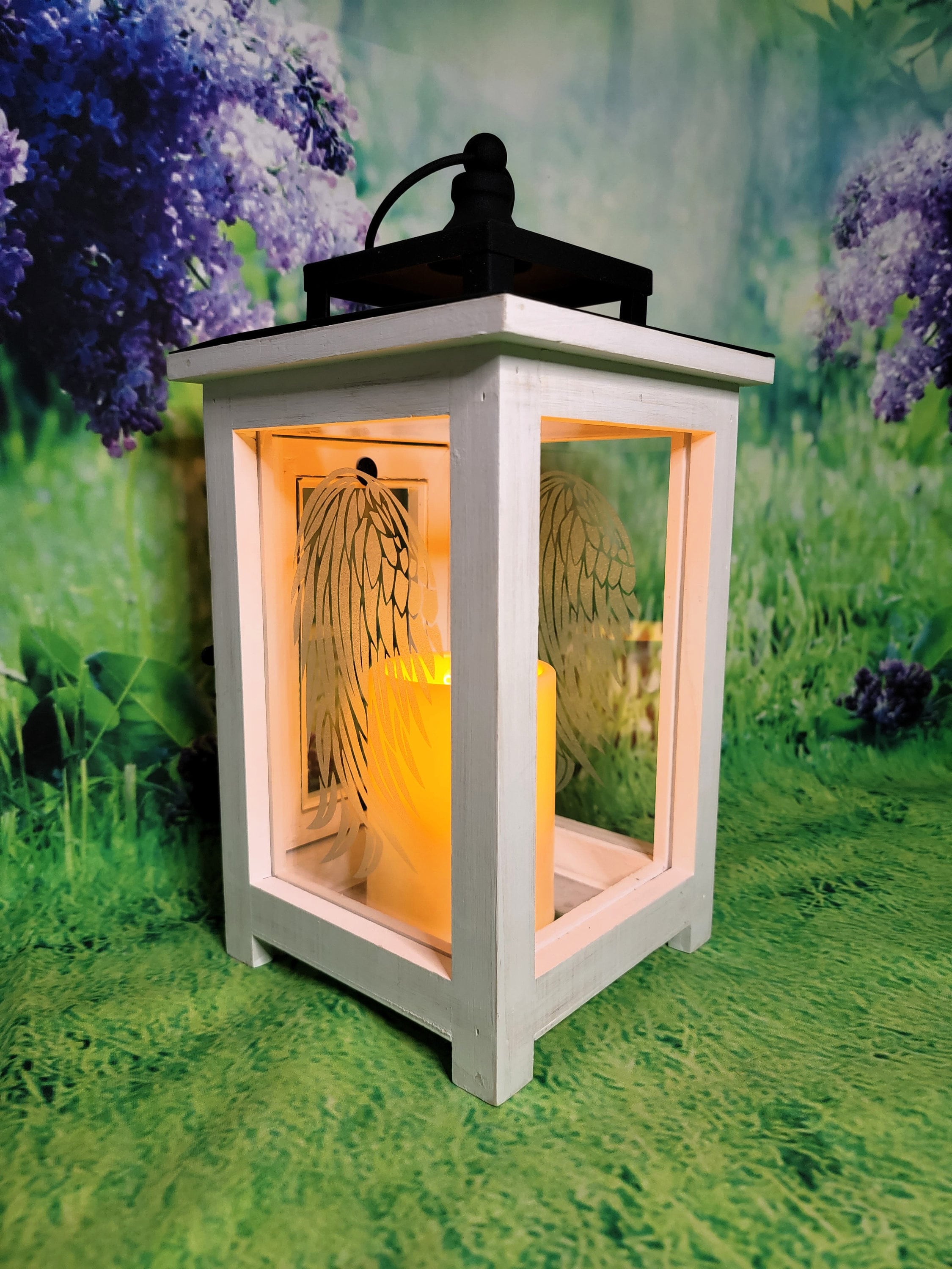 Your Wings - Memory Lantern - Remembrance Lantern - in Loving Memory ...