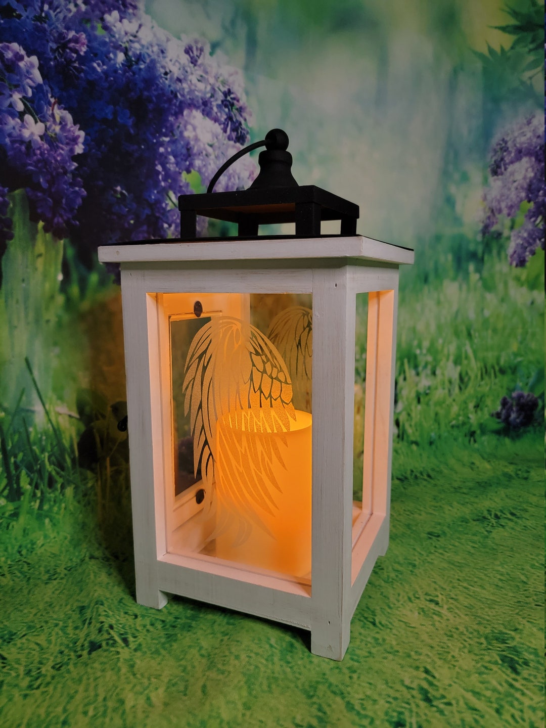 Your Wings - Memory Lantern - Remembrance Lantern - in Loving Memory ...