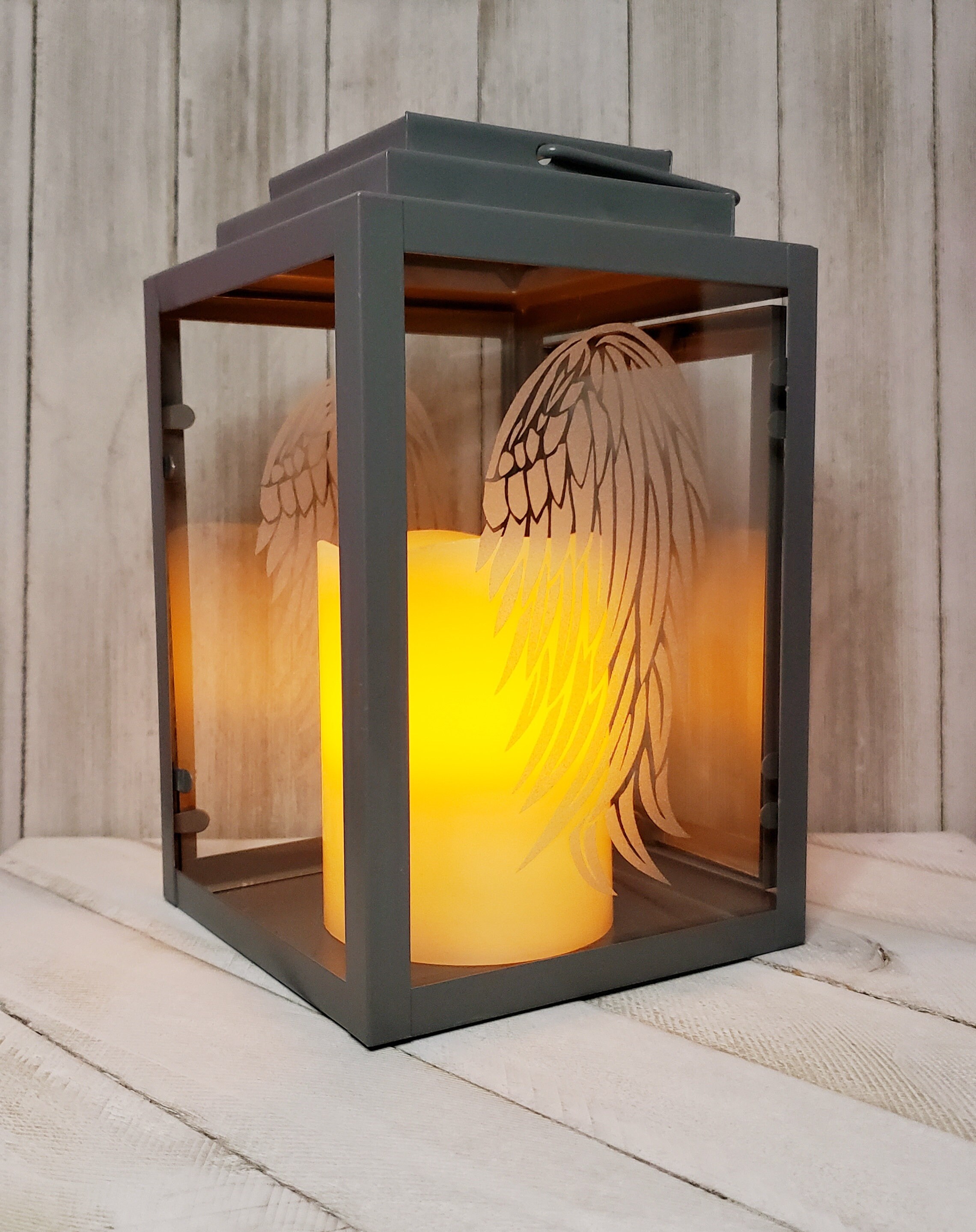 Your Wings - Memory Lantern - Remembrance Lantern - in Loving Memory ...