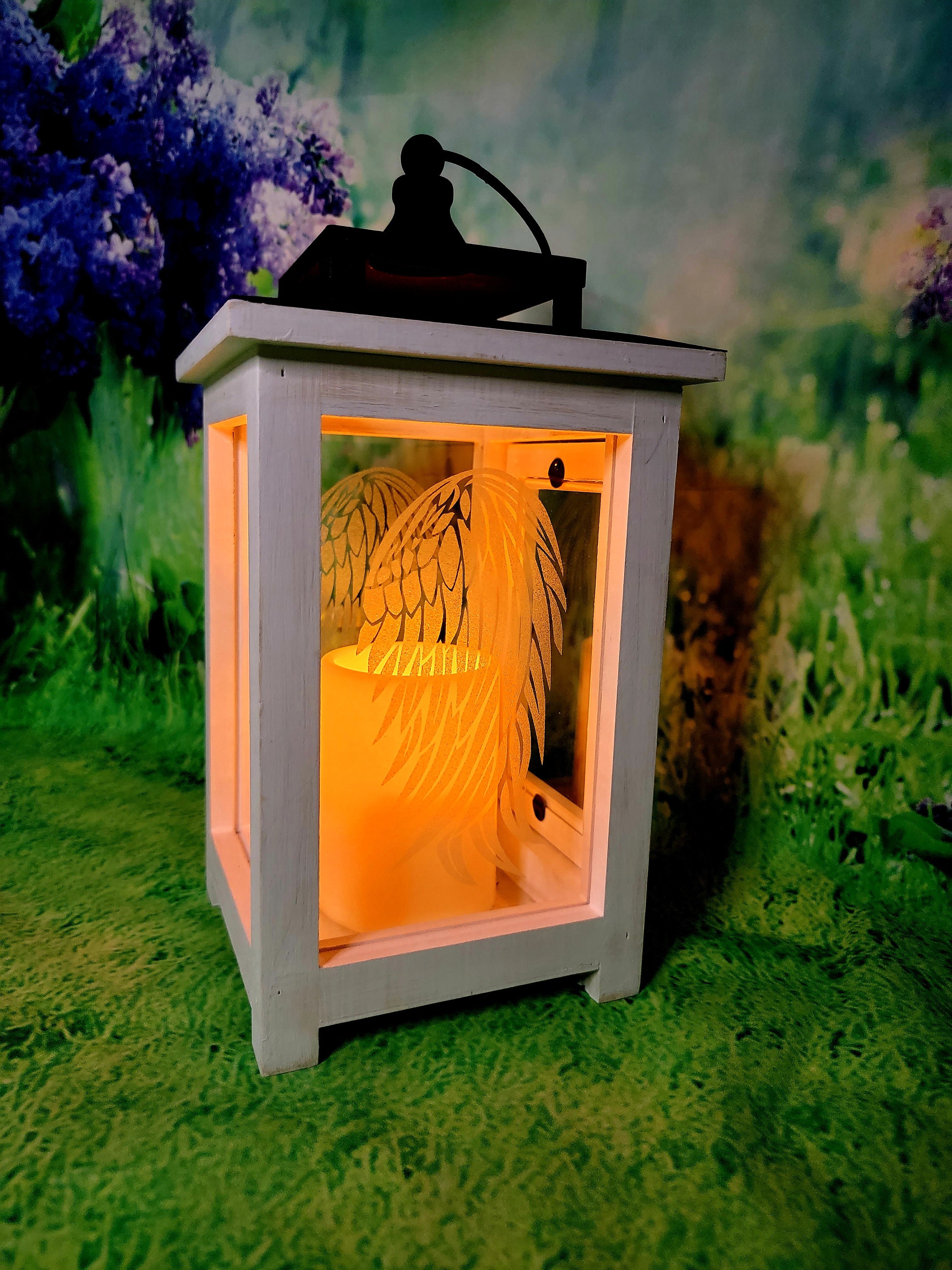 Your Wings Memory Lantern Remembrance Lantern in Loving - Etsy
