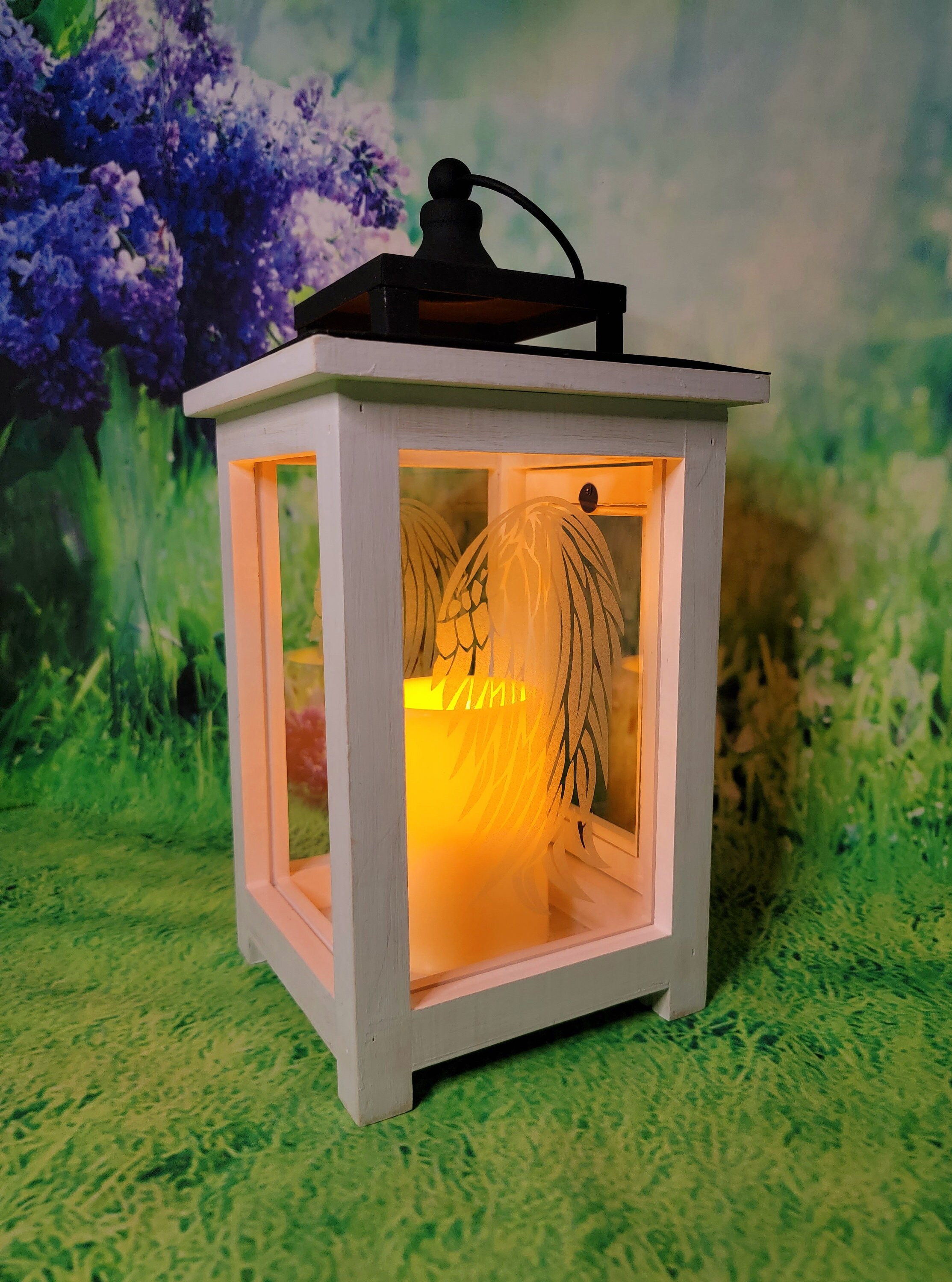 Your Wings - Memory Lantern - Remembrance Lantern - in Loving Memory ...