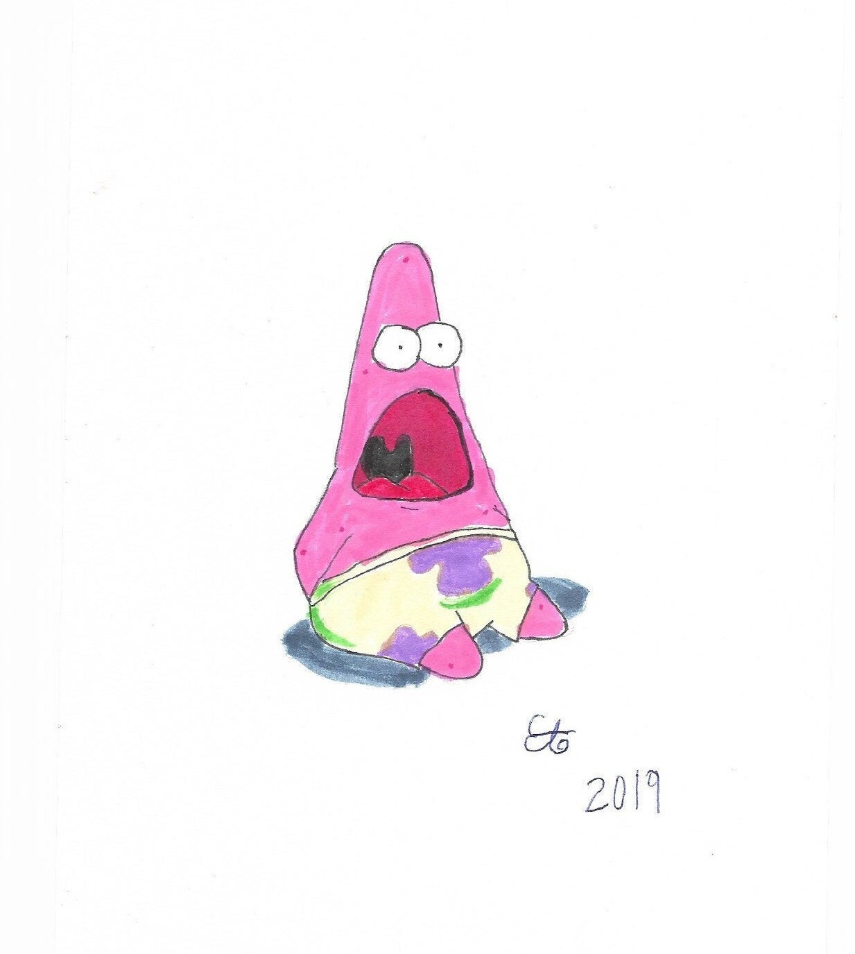 Patrick Screaming Meme
