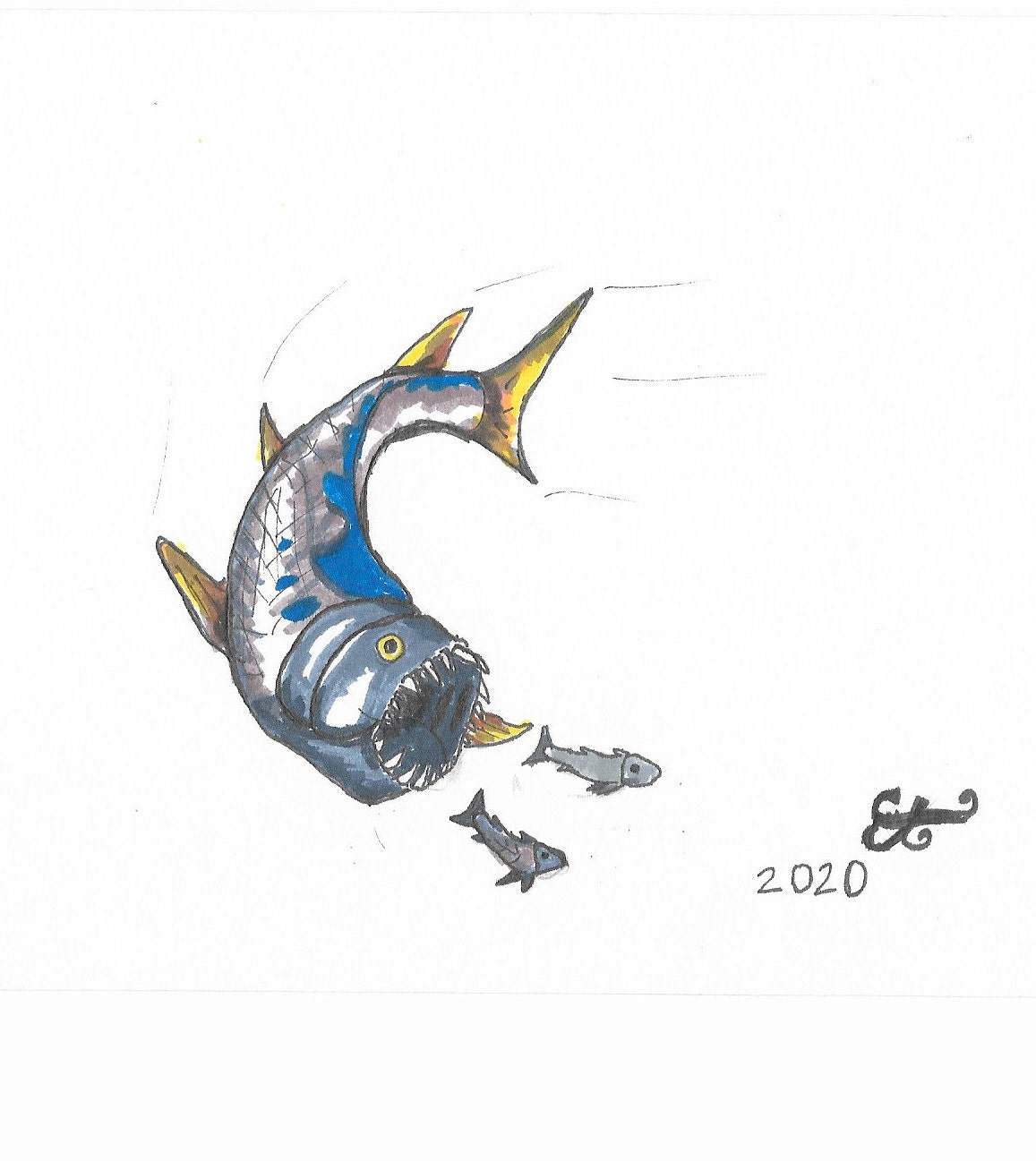 Xiphactinus 3d Model