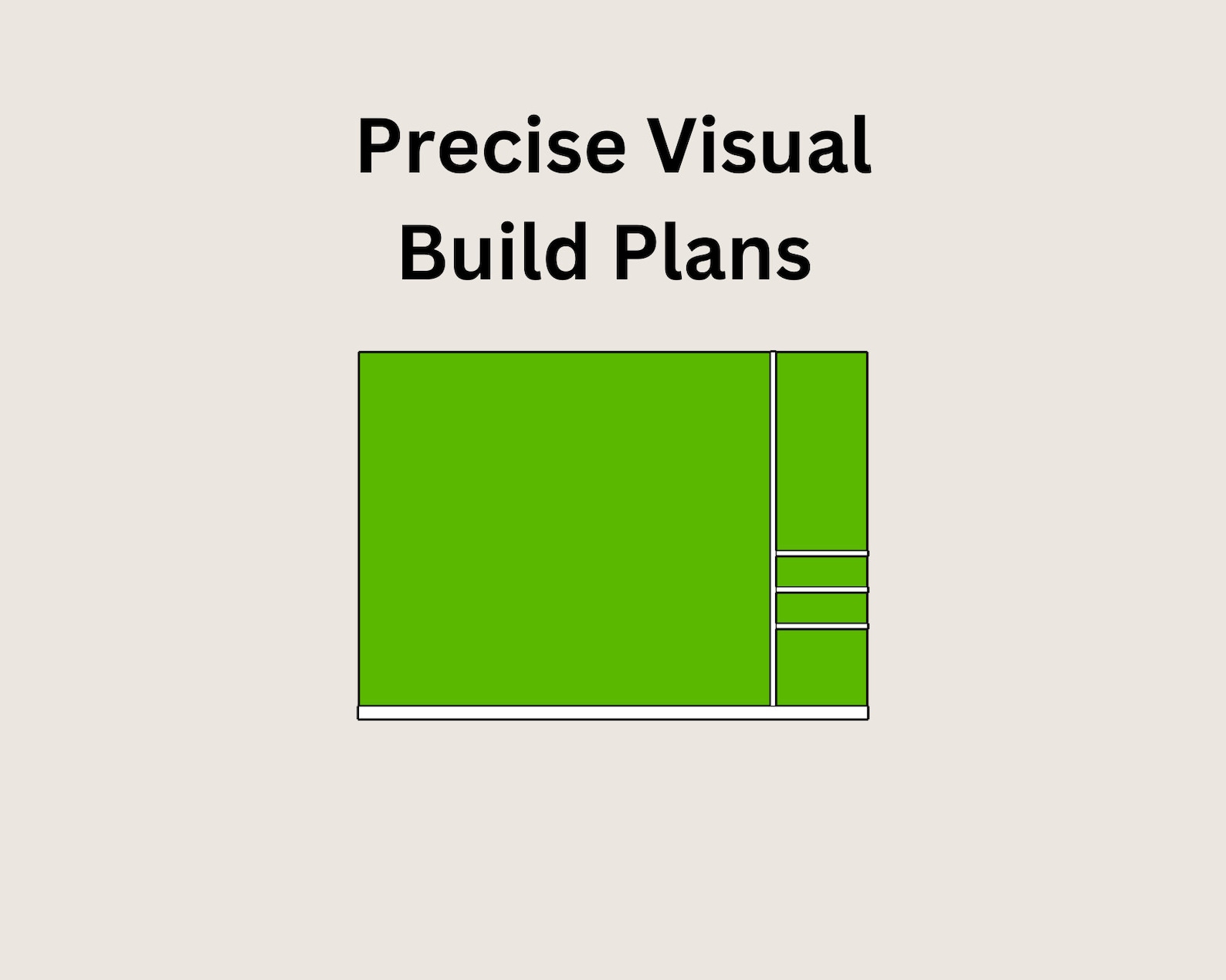 Geometric Accent Wall DIY Build Plan: Cut & Supplies List (PDF) - Etsy