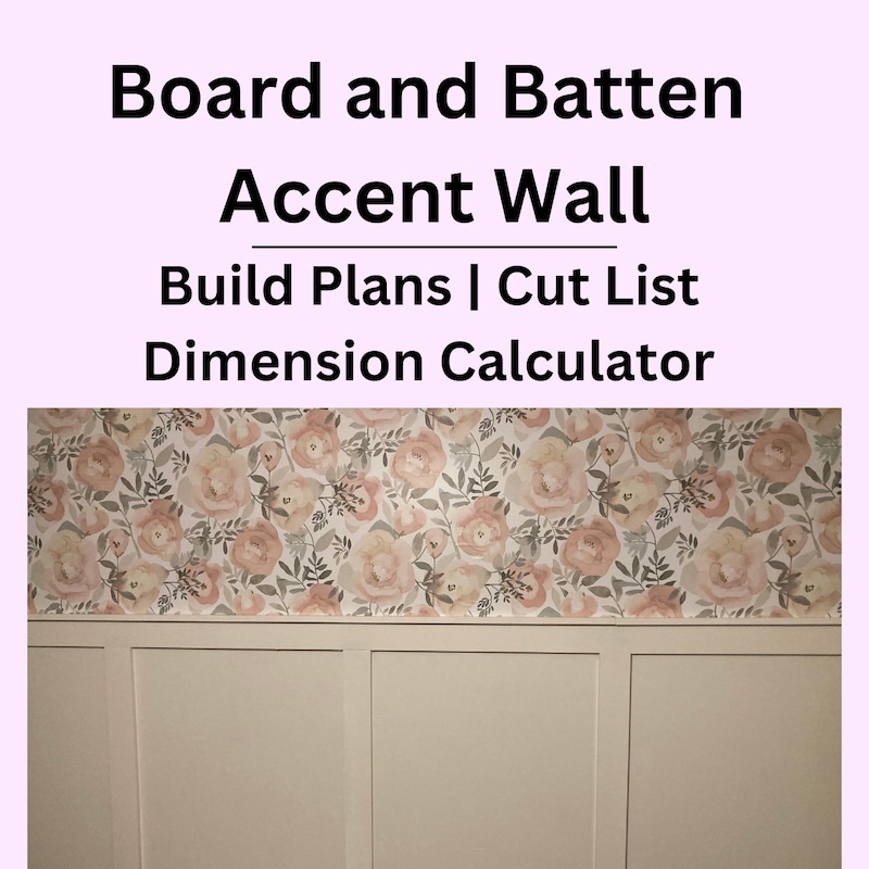 Board and Batten Kit - Etsy