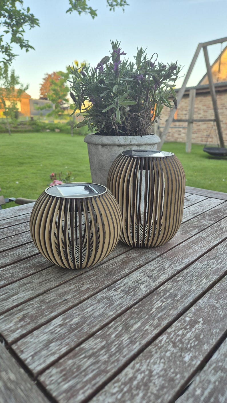 2 Laser Files for Solar Lights 3 Mm - Etsy