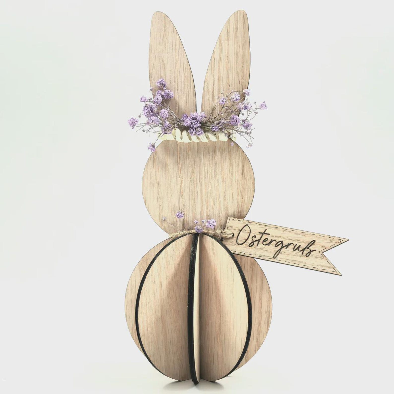 Easter Bunny Boho Laser File, Laser Cut Digital File, Easter Laser ...