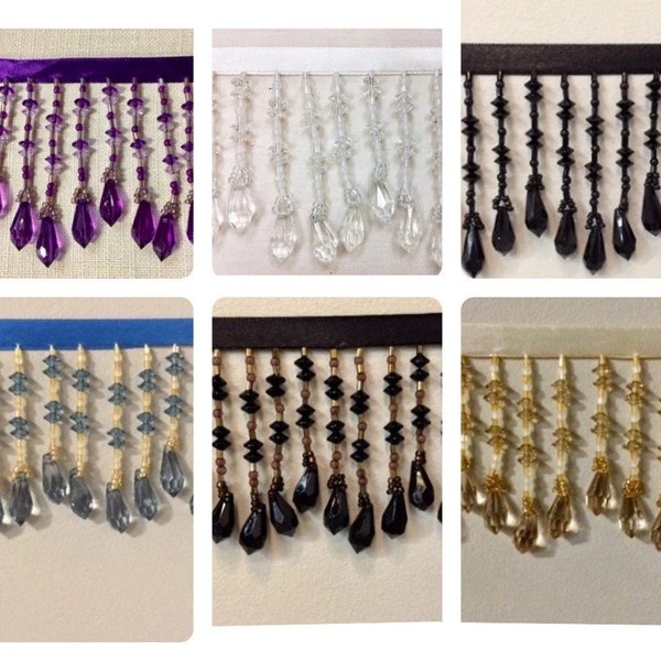 Crystal Bead Trim - Etsy