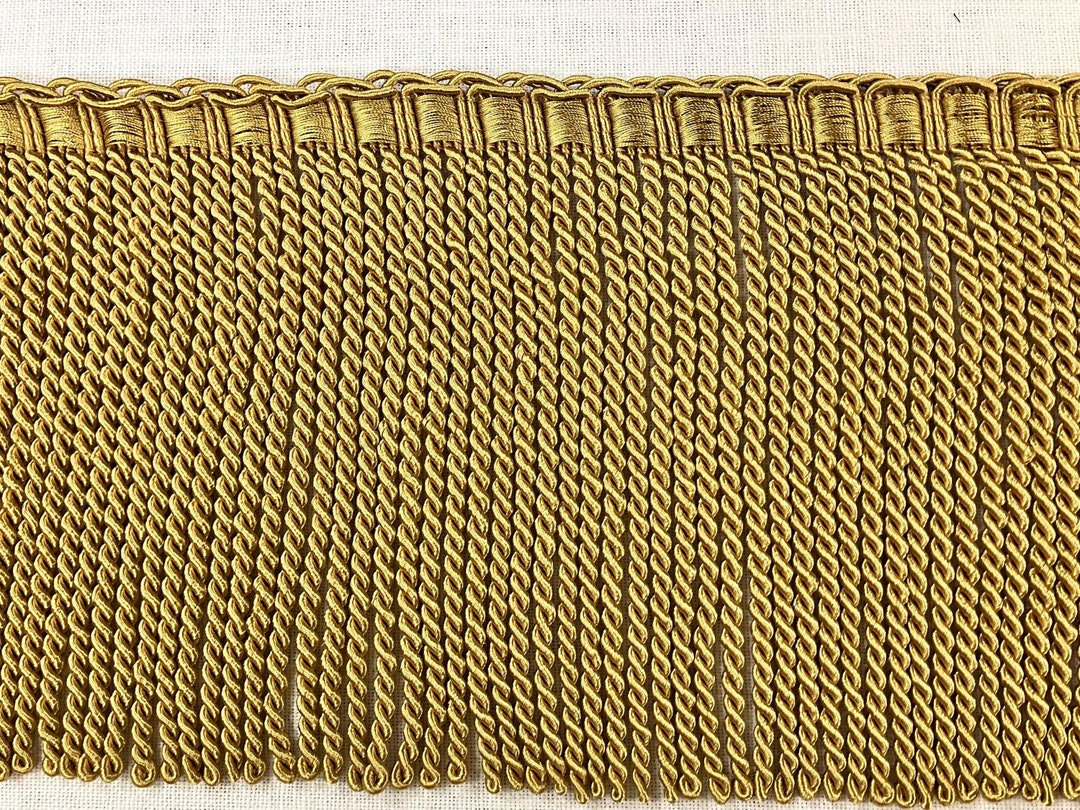 Antique Gold Bullion Fringe Trim 9
