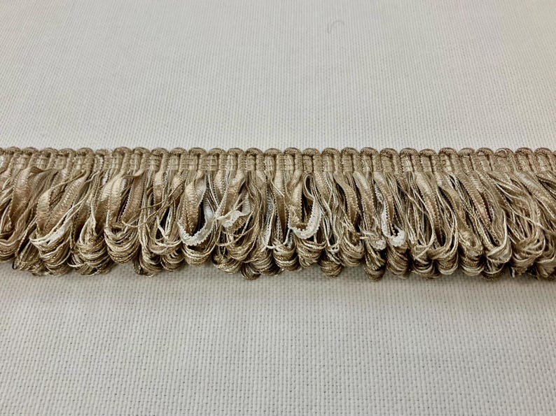 Thick Loop Ribbon Fringe Trim 2" Width ROSELACE LPF-2 COLLAGE 2/2 ...