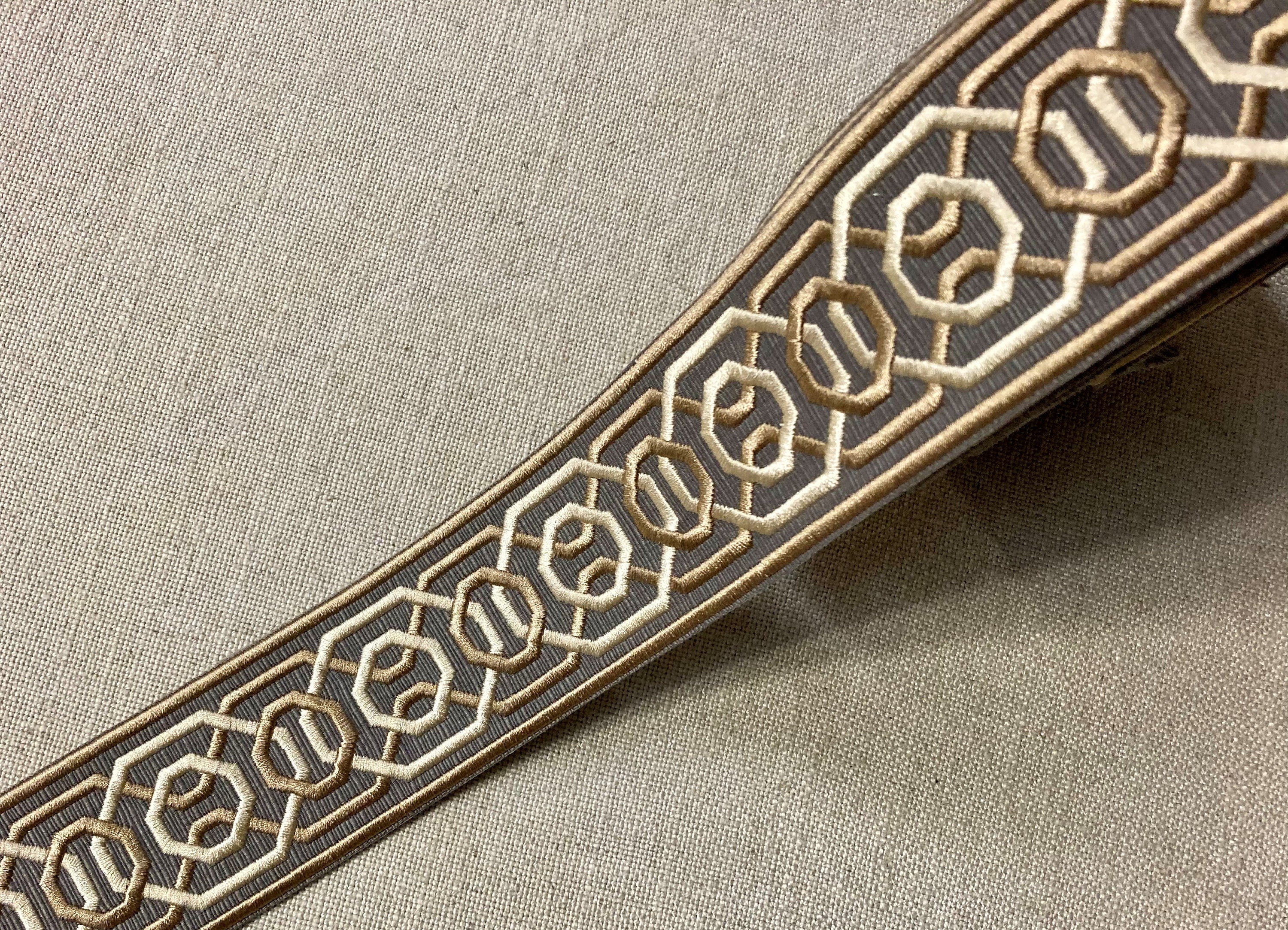 2 1/4 Woven Embroidery Trim Tape H-1151A COLLAGE - Etsy